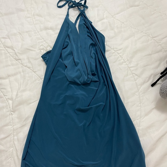 Tops | Teal Halter Top | Poshmark